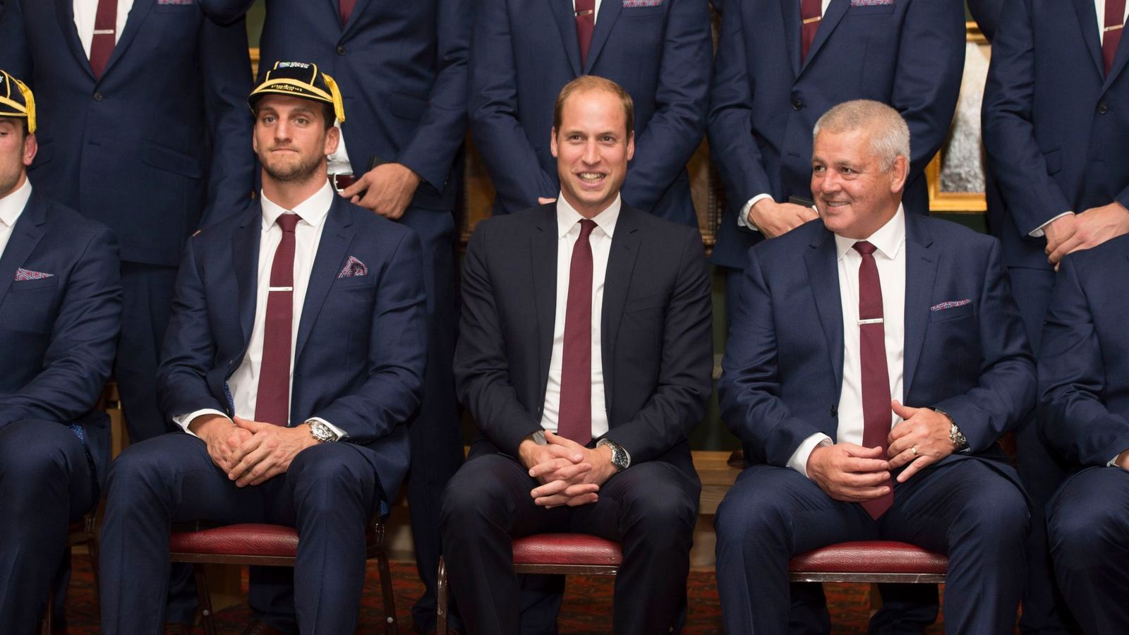 Prince William urges Wales to beat England - to keep Harry silent ...