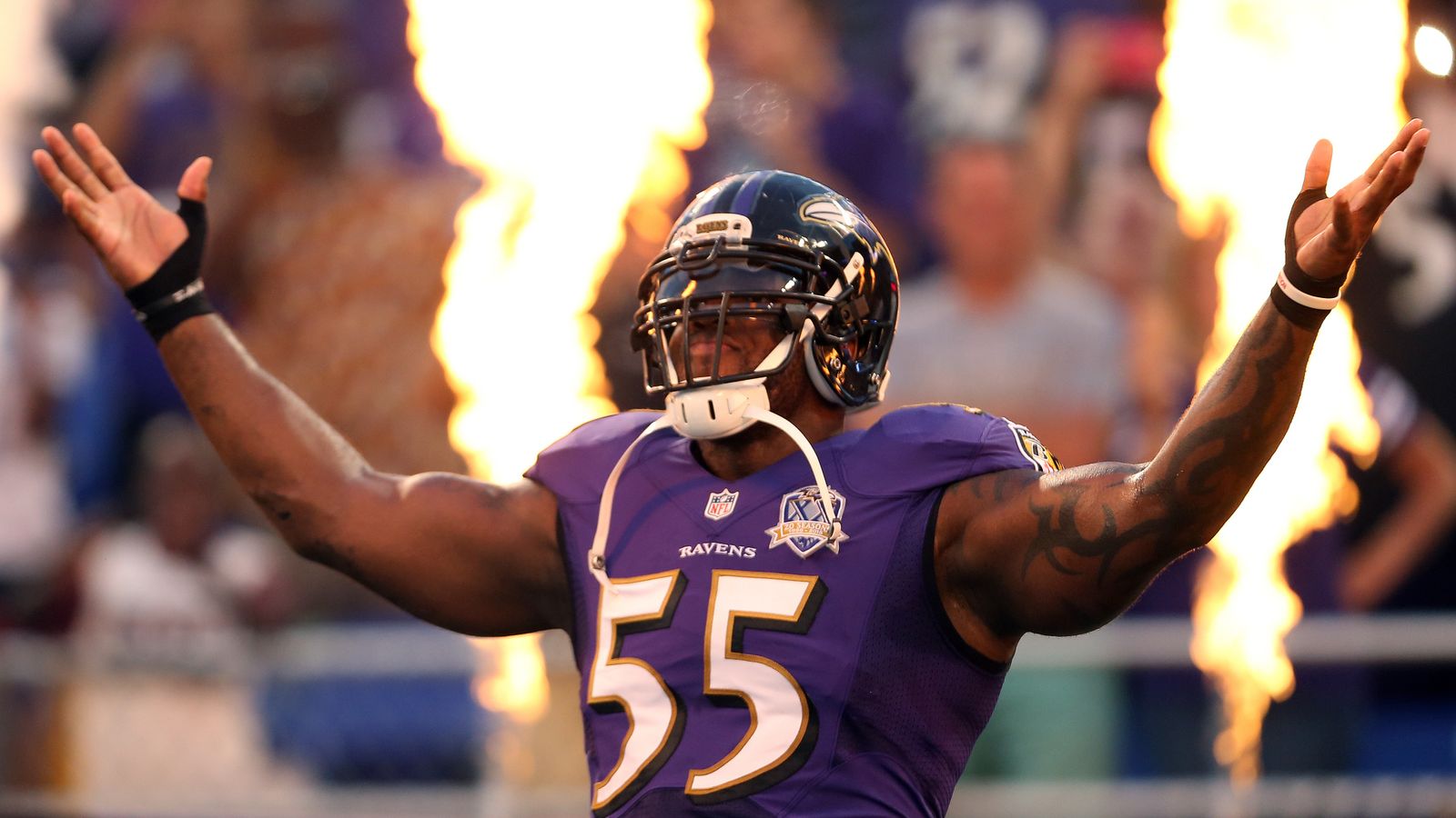 Baltimore Ravens star Terrell Suggs arrested for driving with suspended ...