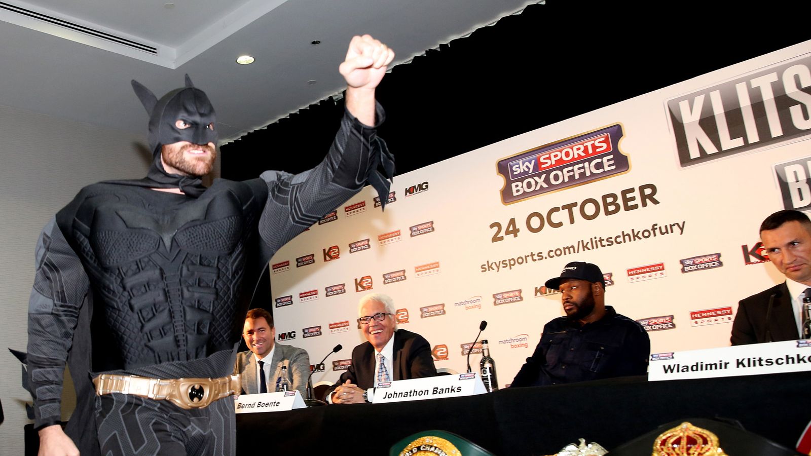 Tyson Fury says Wladimir Klitschko was unsettled by his Batman antics ...