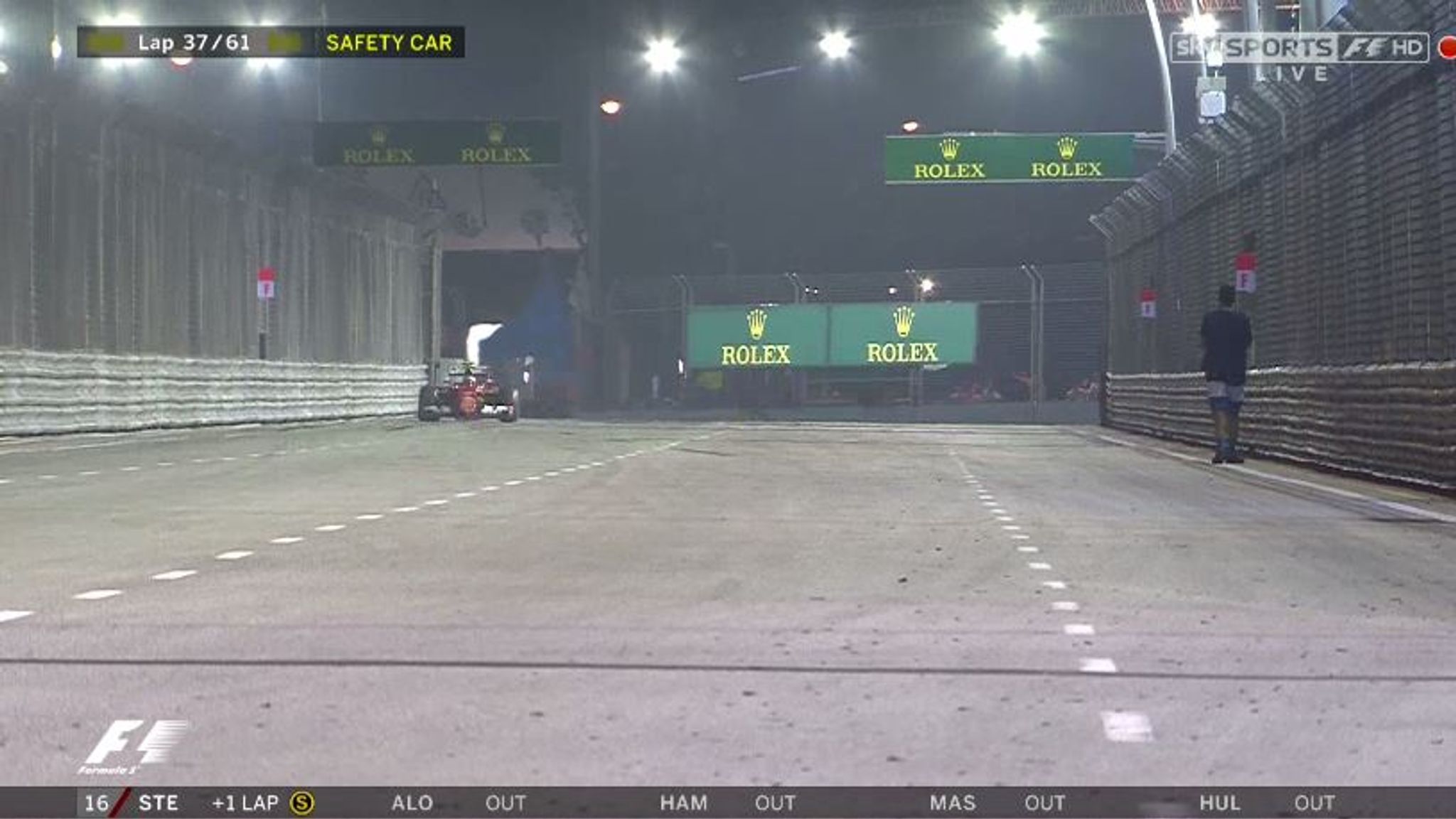 Singapore GP organisers planning extra security after track invasion ...