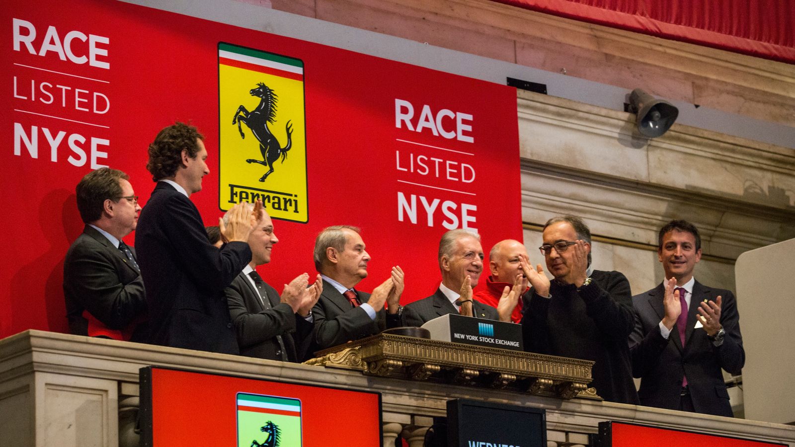 Ferrari make Wall Street debut as company listed on stock exchange | F1 ...