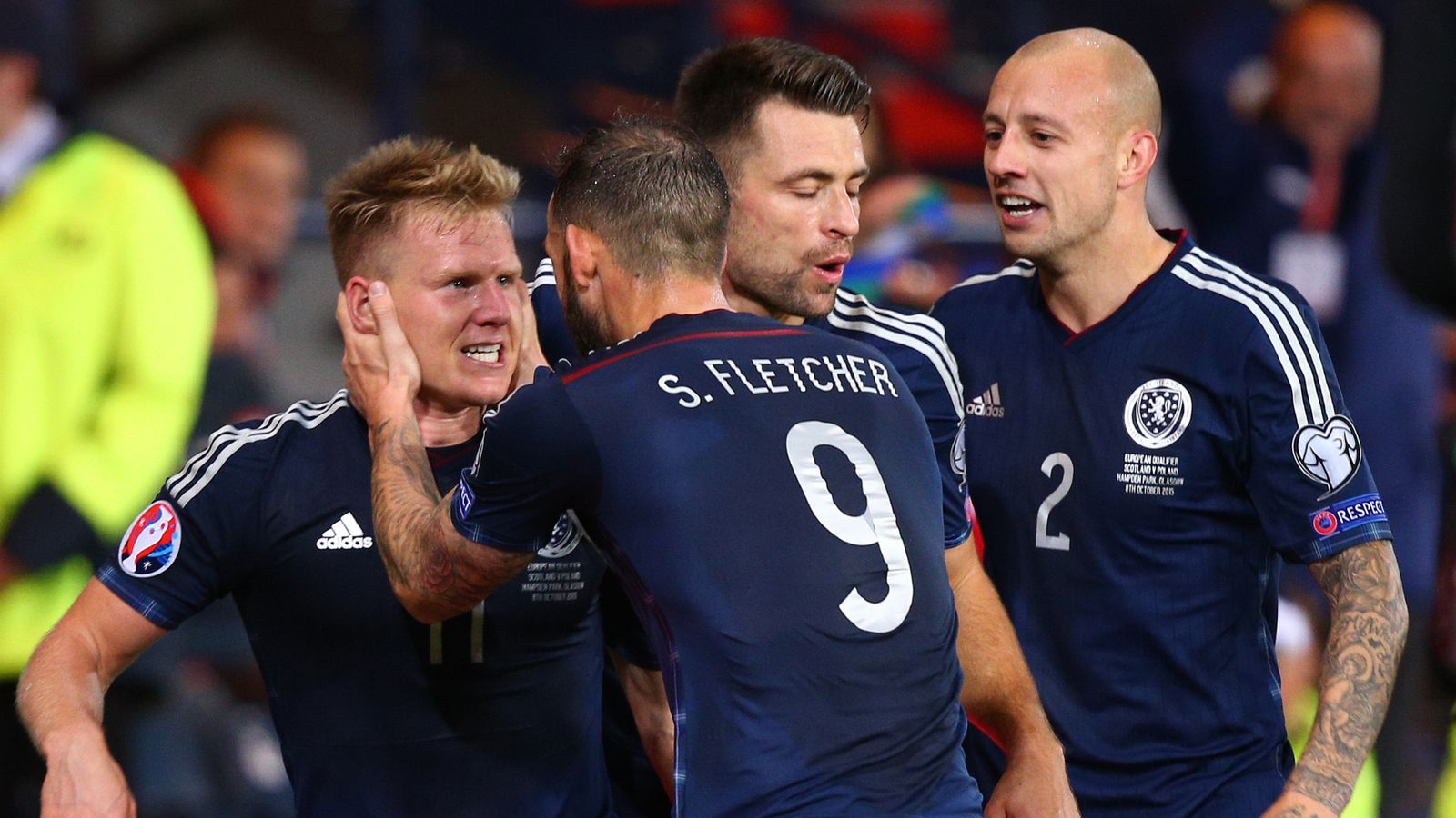 Goals of the night: Matt Ritchie, Steven Davis and Shane Long feature ...