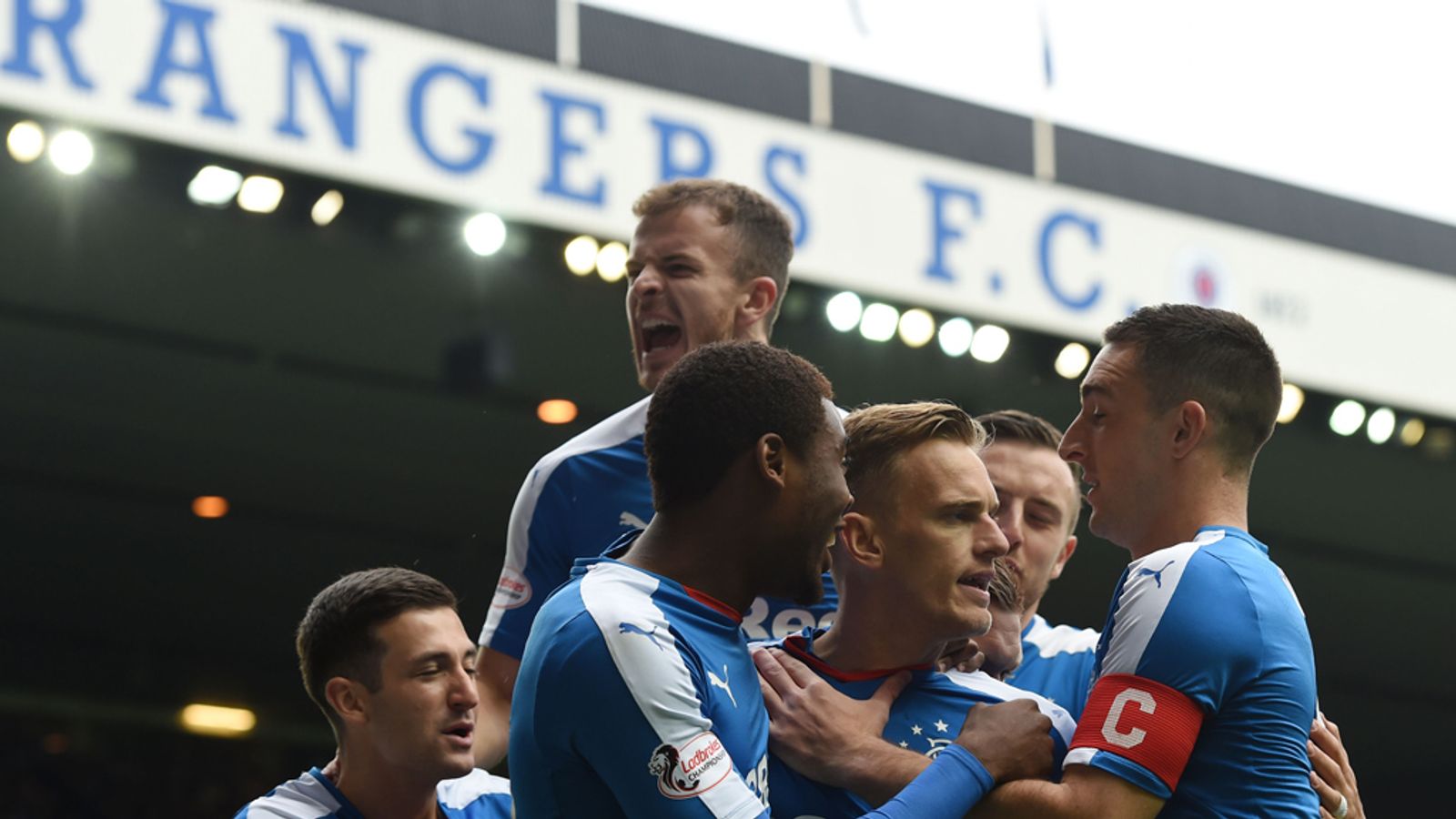 Scottish Championship: Rangers leave it late against Falkirk | Football ...
