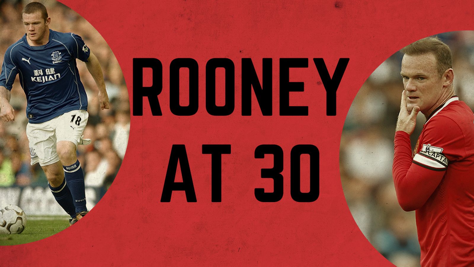 Wayne Rooney at 30: We look back on his 14 years as a pro... | Football ...