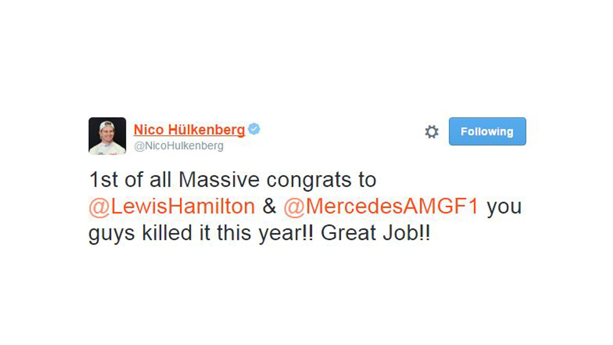 Lewis Hamilton's F1 peers heap praise on three-time champion | F1 News ...