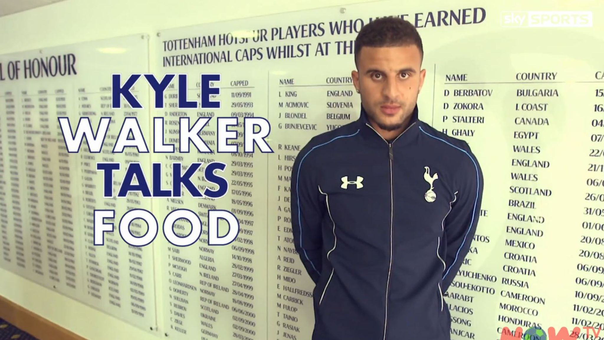 Tubes meets Walker | Football News | Sky Sports