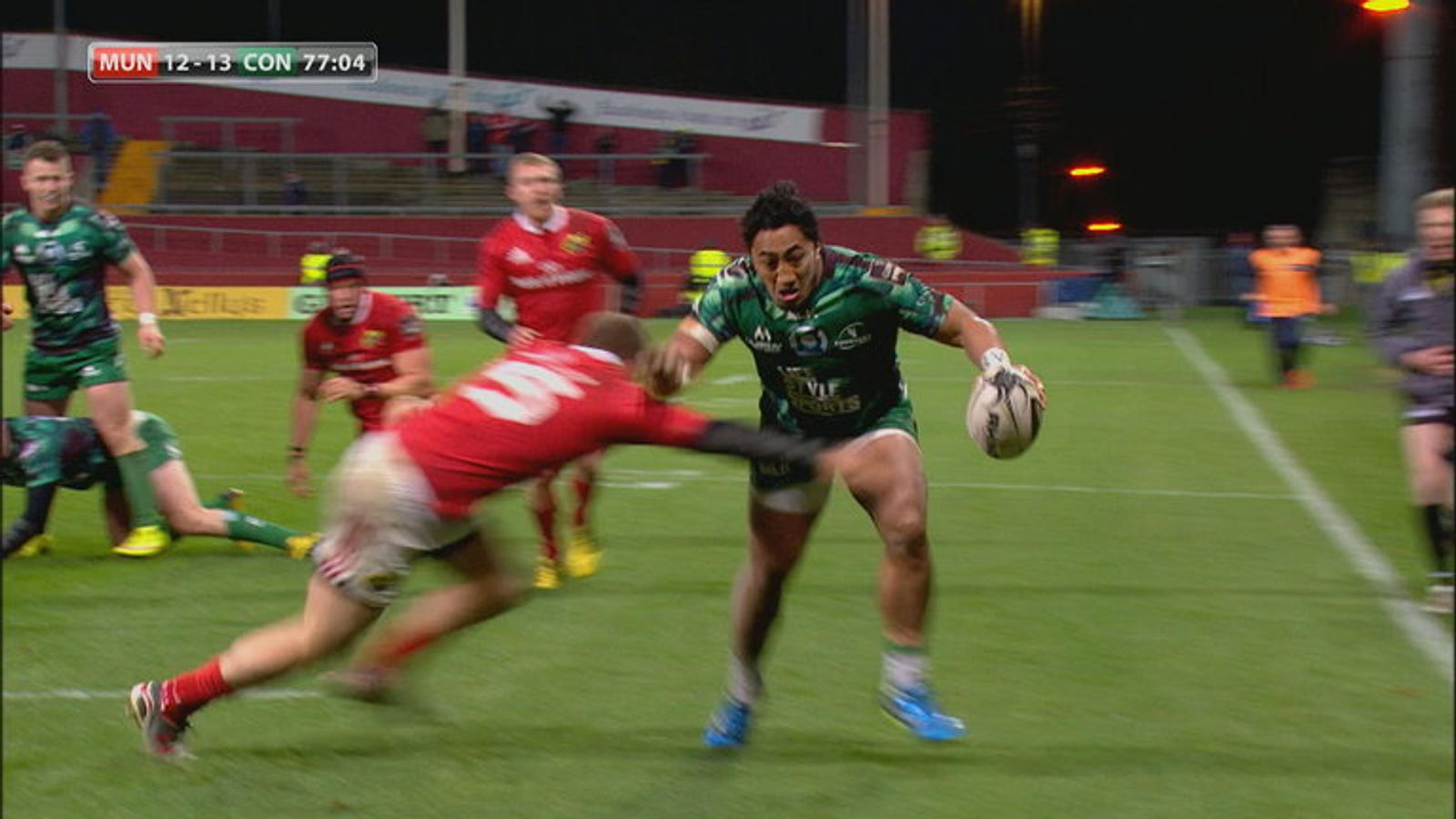 WATCH: Aki try seals historic win | Rugby Union News | Sky Sports