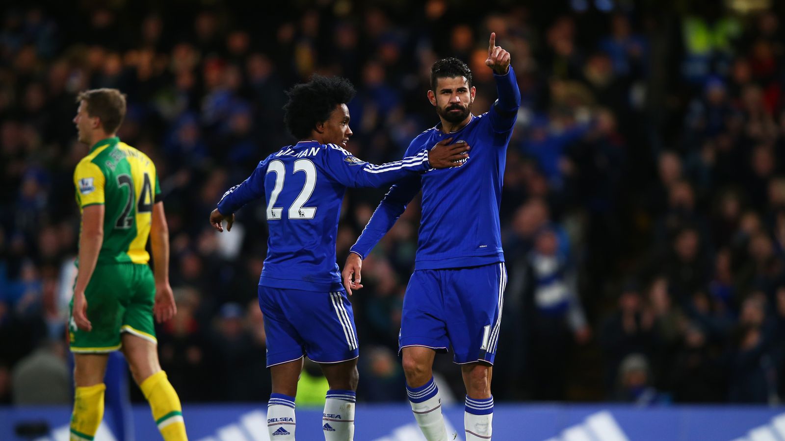 Chelsea 1-0 Norwich City: Diego Costa helps champions get back to ...