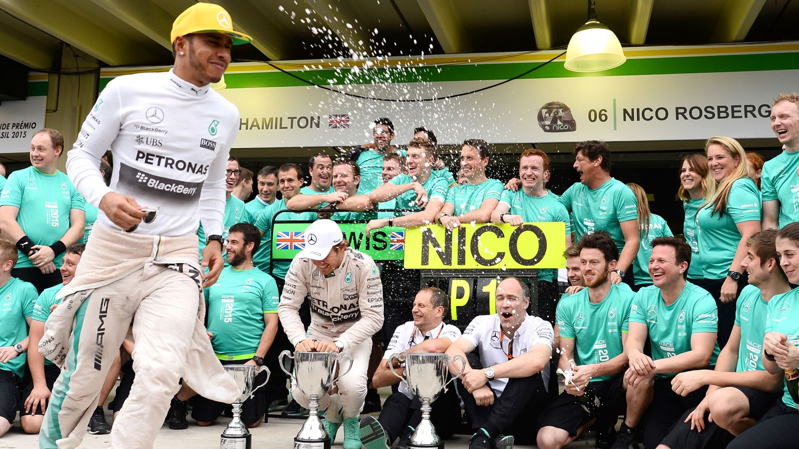 Lewis Hamilton denies he has eased up since clinching 2015 world title ...