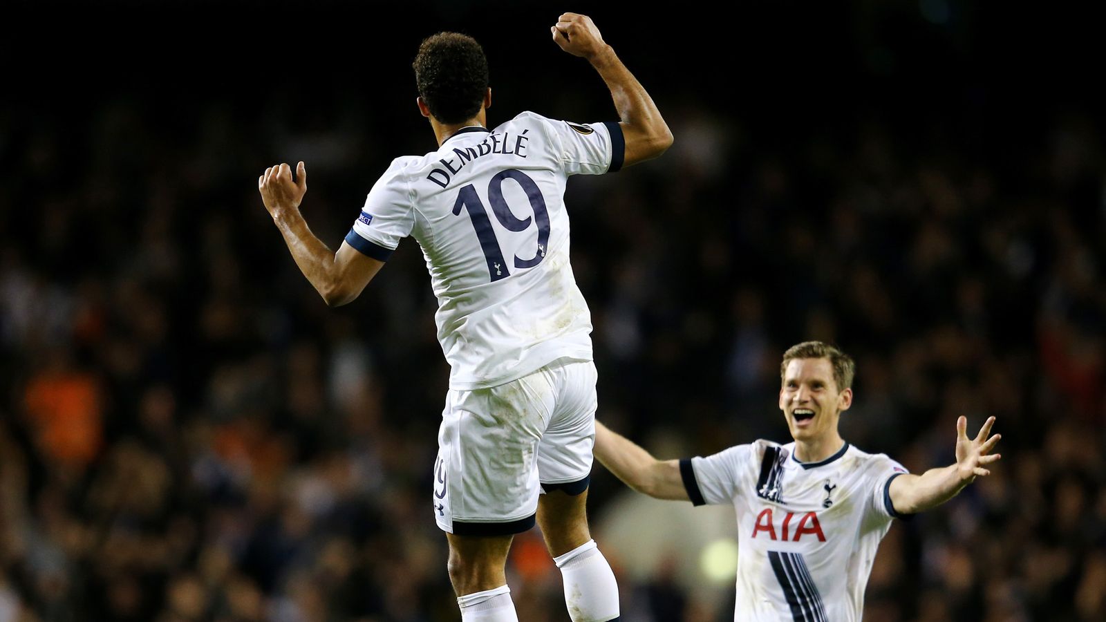 Tottenham 2-1 Anderlecht: Mousa Dembele stunner sends Spurs top ...