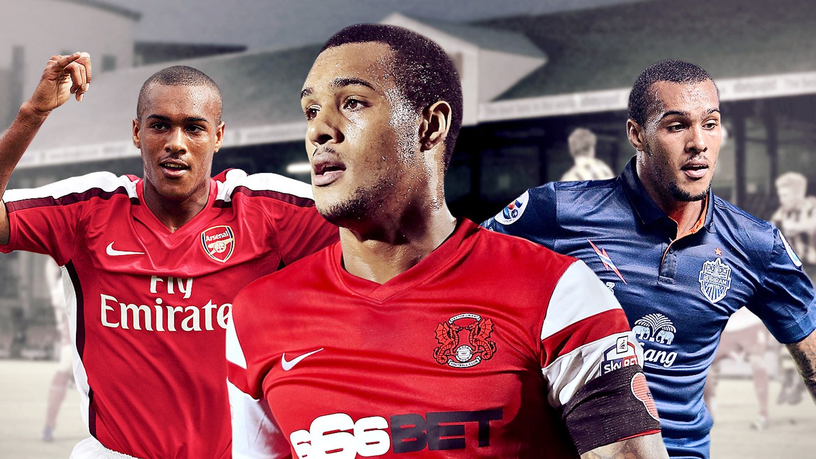 Arsenal product Jay Simpson at home at Leyton Orient after Thailand ...