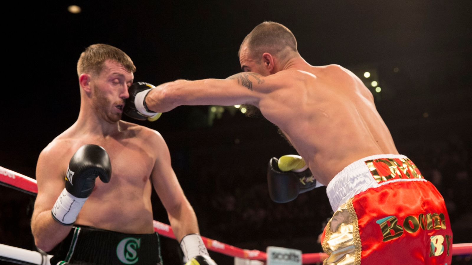 Scott Cardle retains British lightweight title after stopping Sean Dodd ...