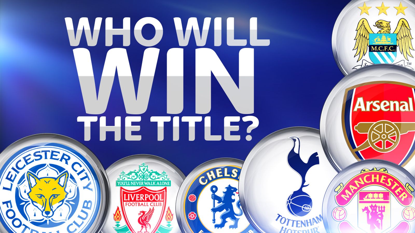 Who will win the Premier League title? From Man City to Leicester, we ...