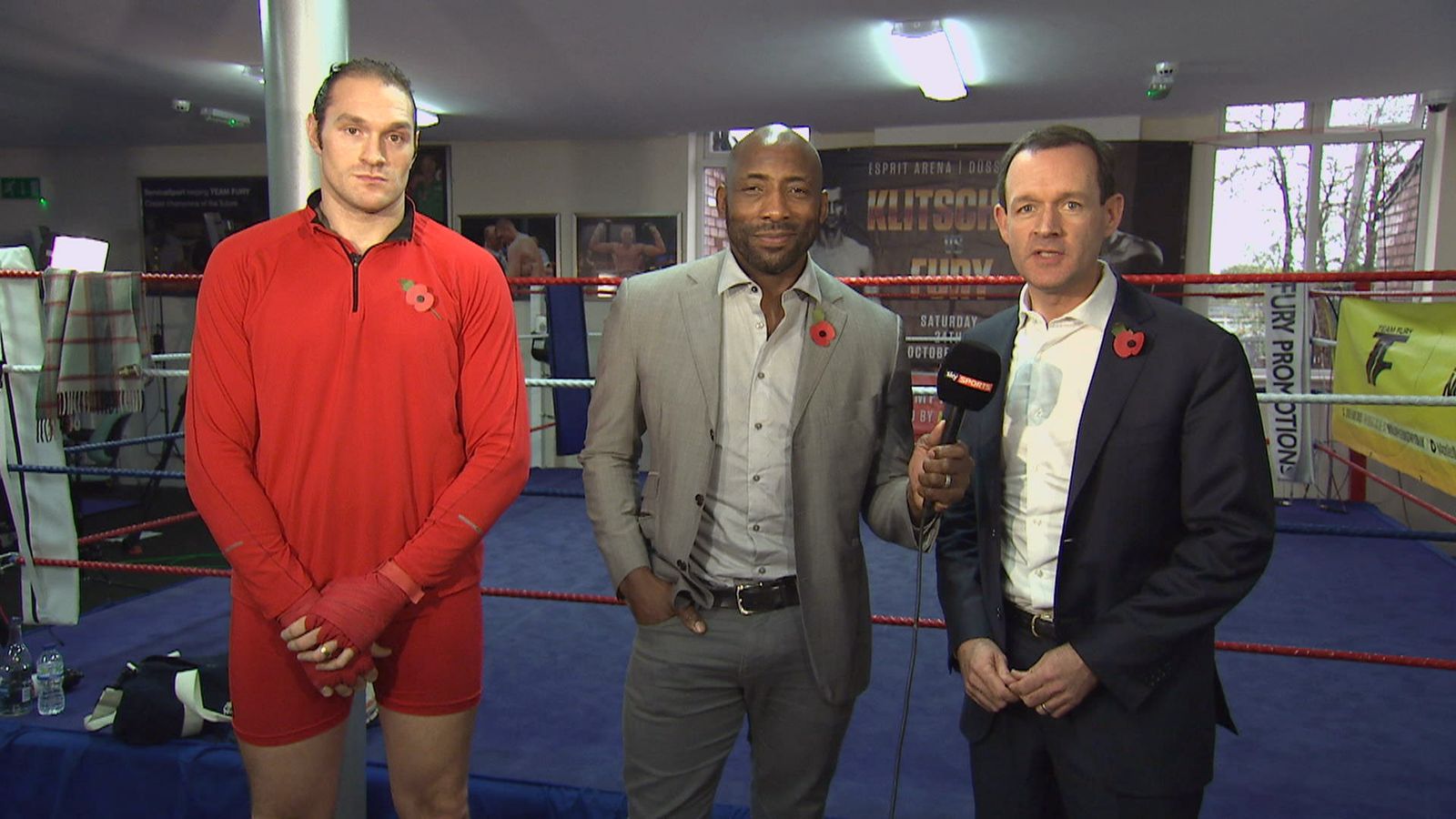 Klitschko vs Fury: We go In The Gym with Tyson Fury | Boxing News | Sky ...