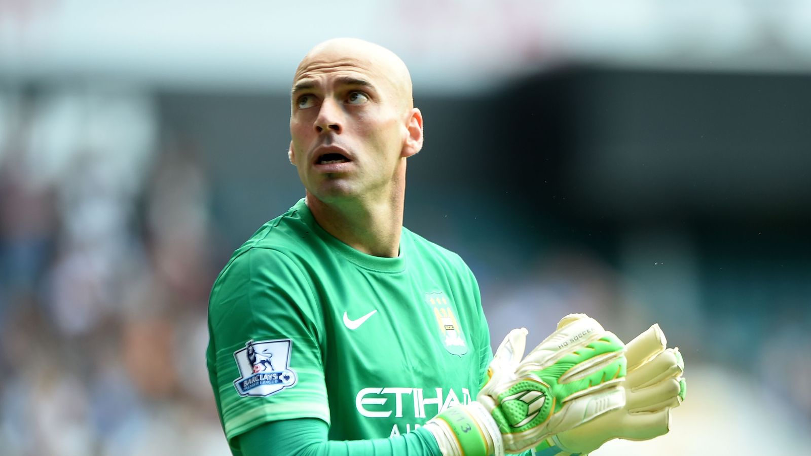 Willy Caballero tells Manchester City fans: I'm up to the job ...