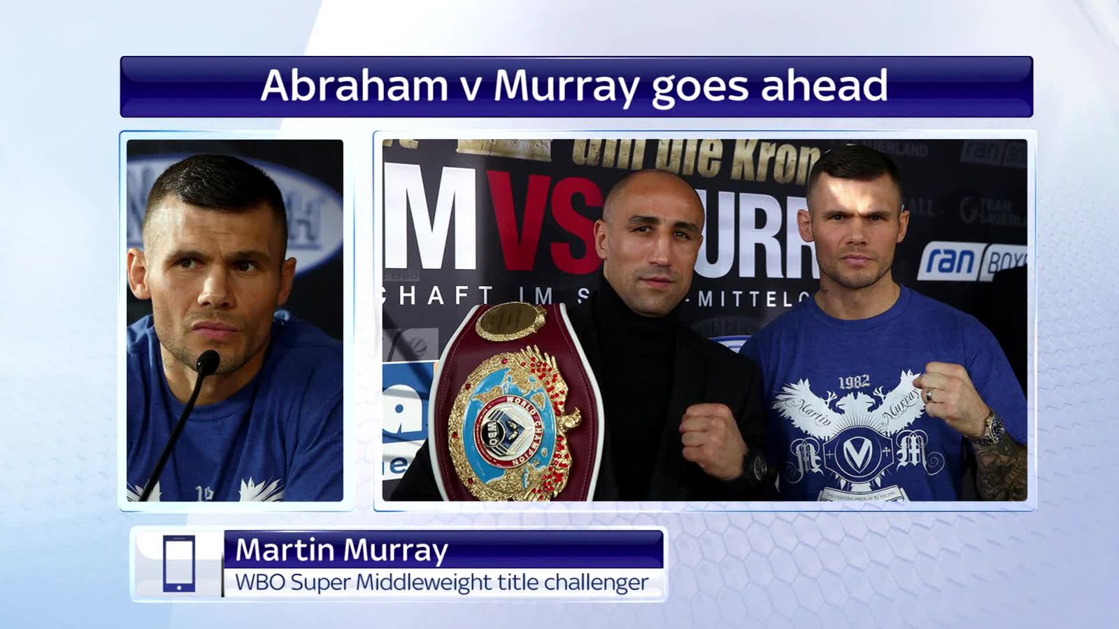 Murray: Fight goes ahead | Sky Sports