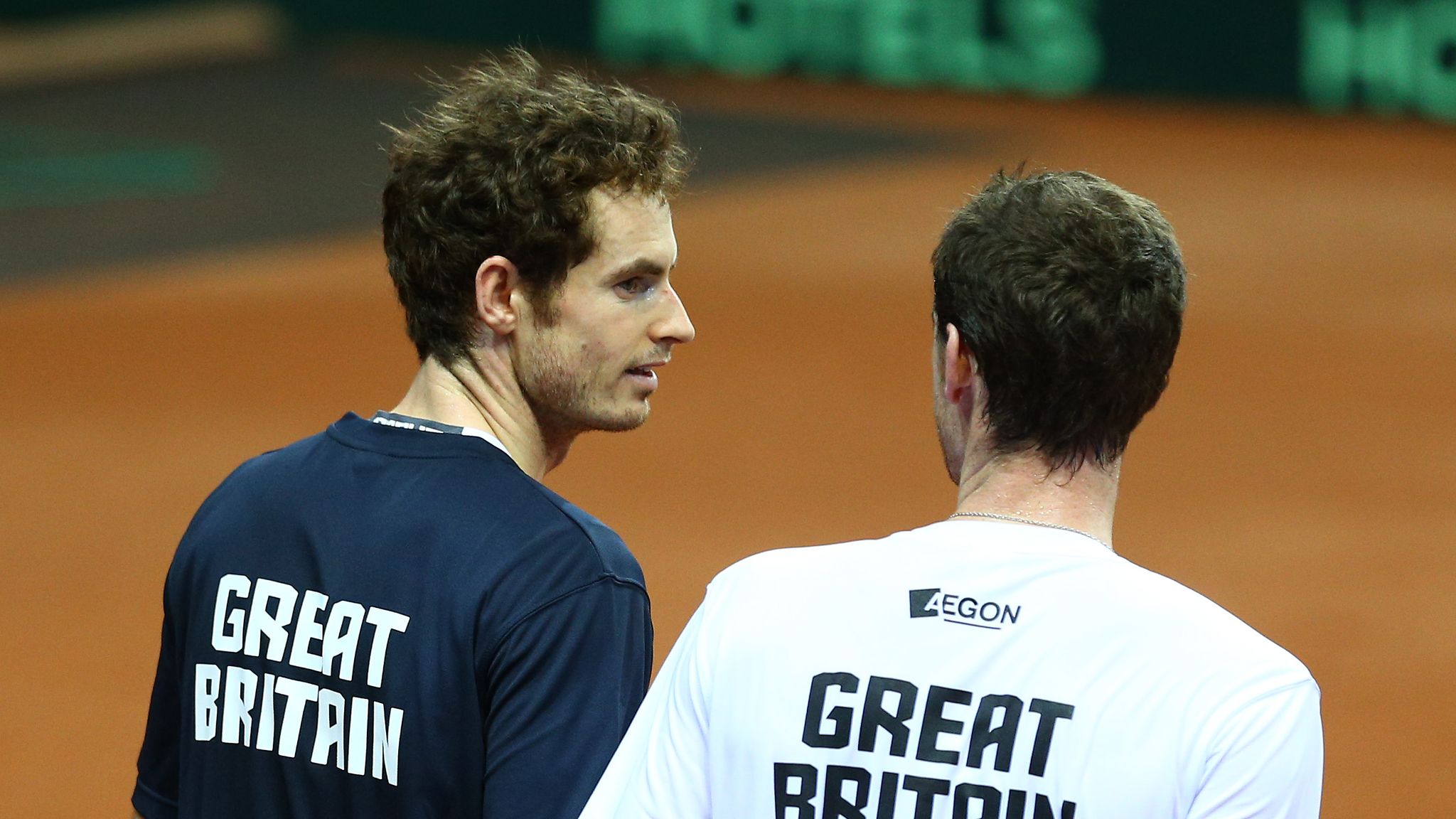 Murray family defy safety fears and travel to Davis Cup final in ...
