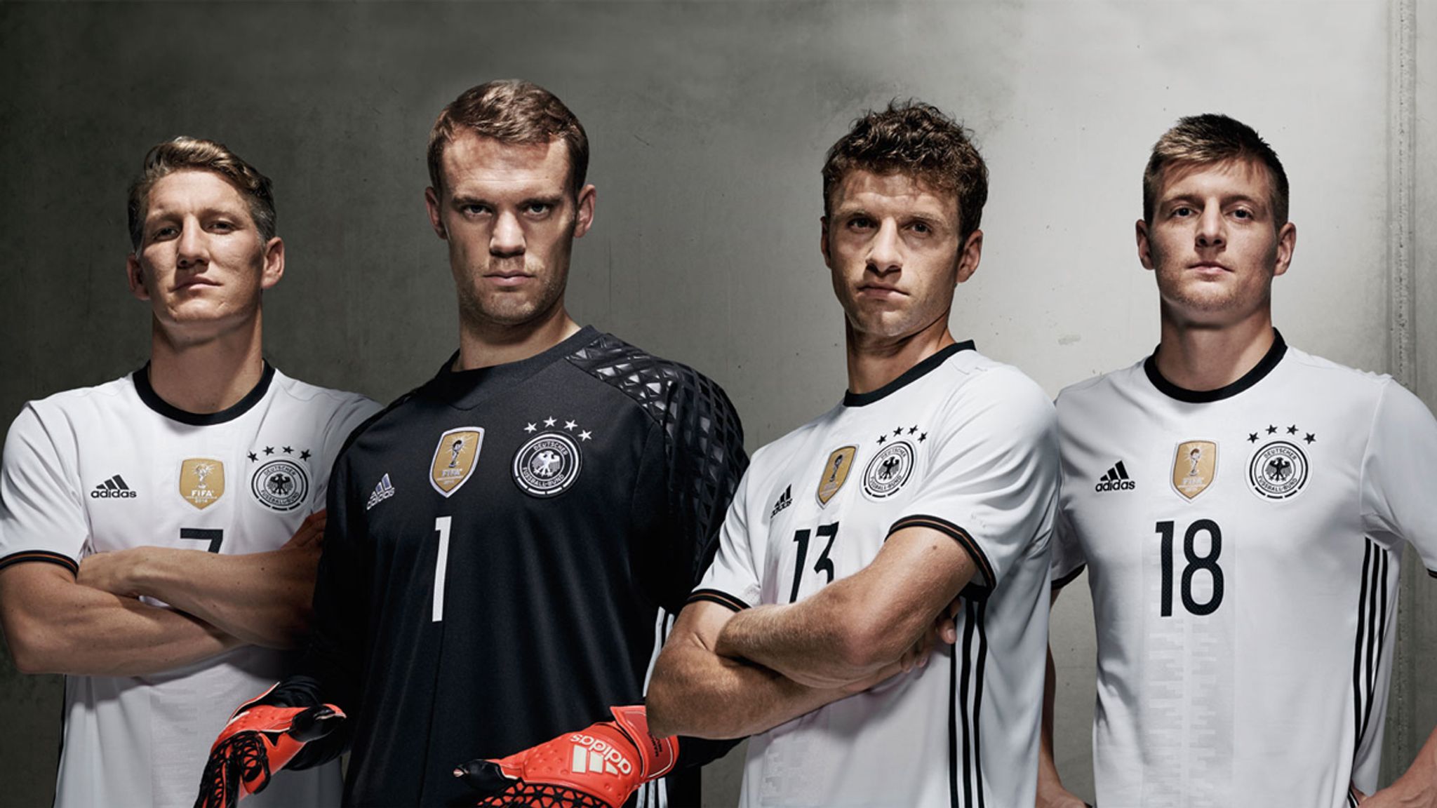 Euro 2016 kits: Wales, Northern Ireland, Germany, Spain and more ...