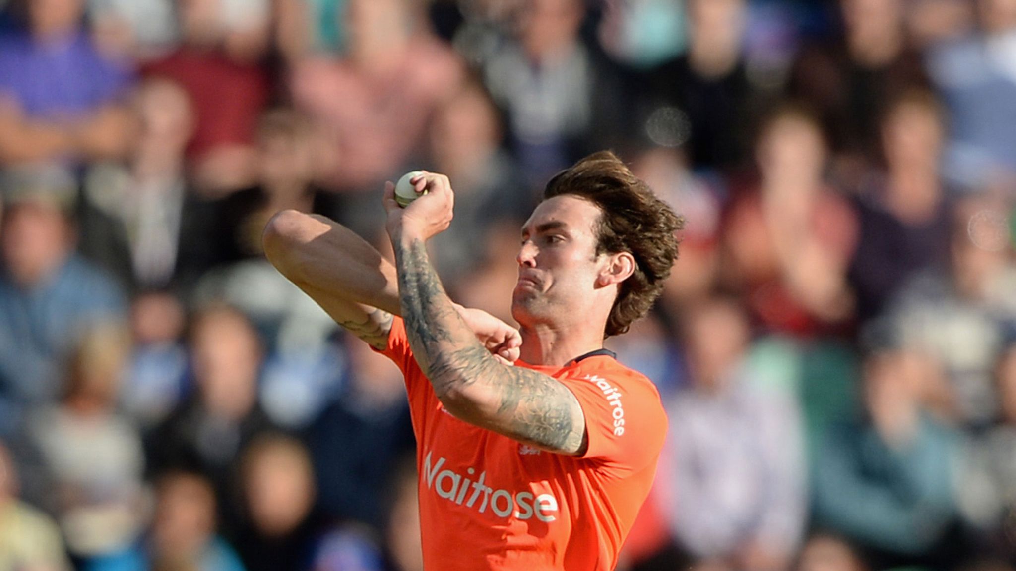 England's Reece Topley reprimanded by ICC after South Africa defeat ...