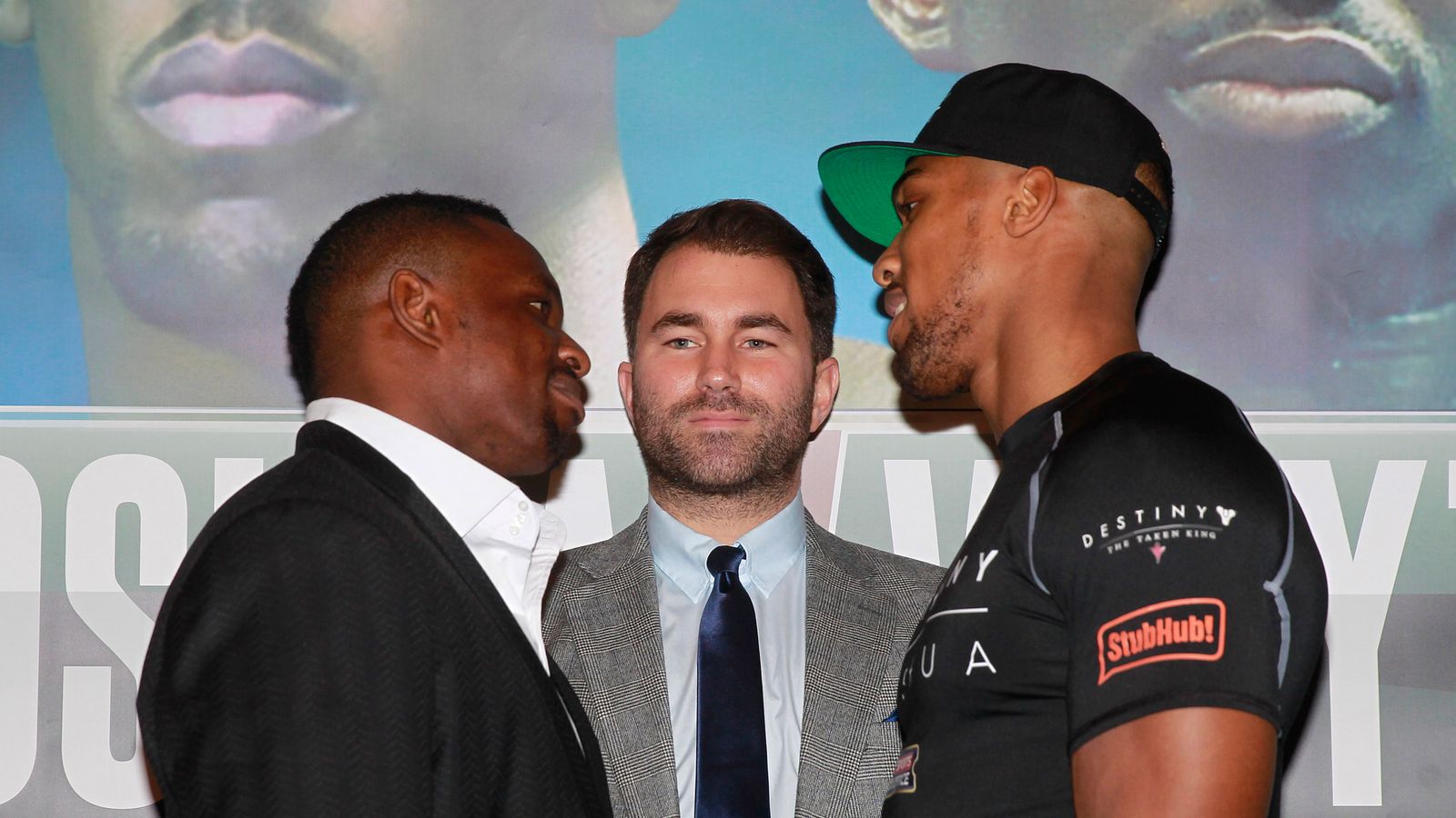 Joshua vs Whyte: heavyweight rivals clash again at final press ...