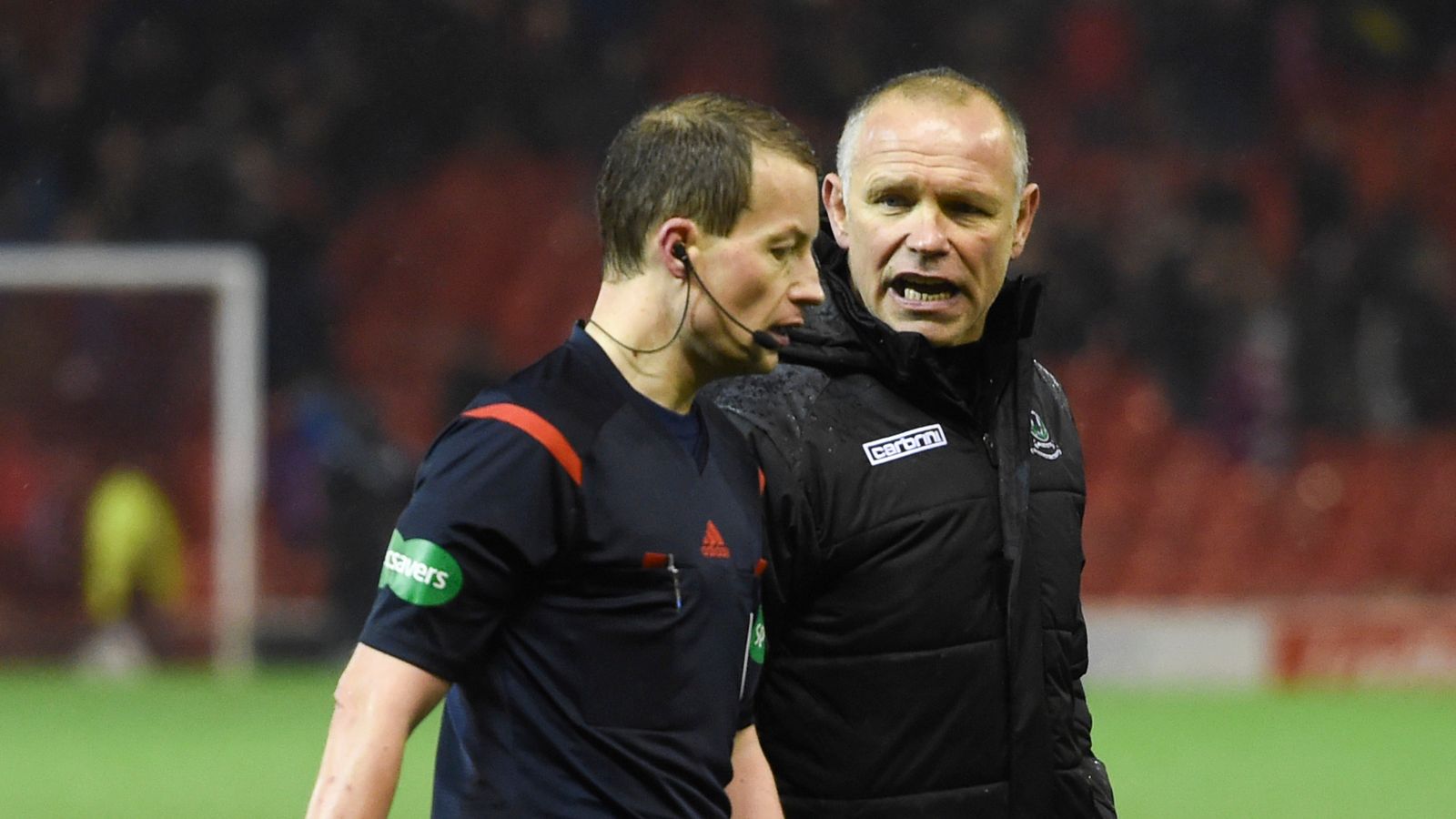 Inverness boss John Hughes refuses to criticise referee Willie Collum ...
