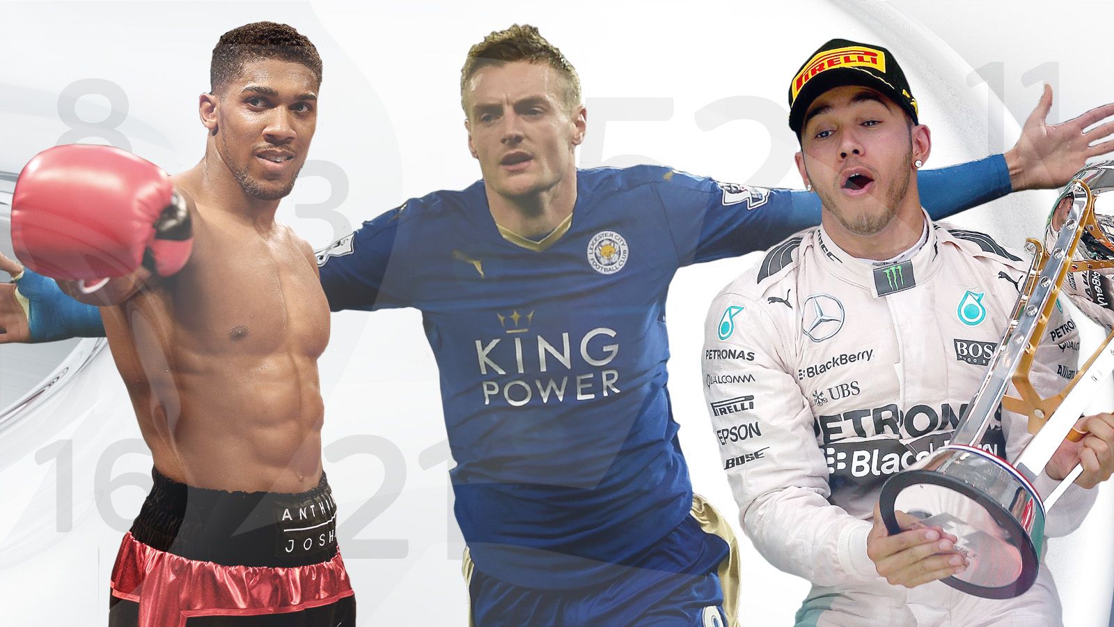 2015 in numbers: Jamie Vardy, Lewis Hamilton and other staggering stats ...