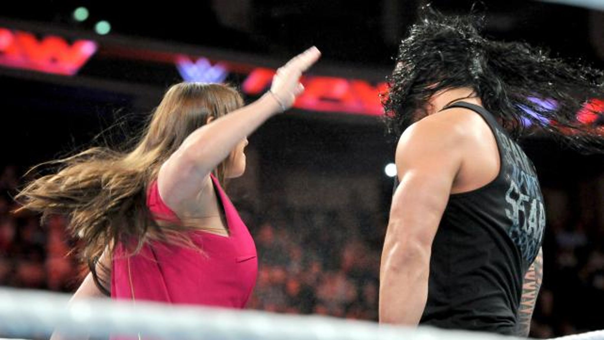 WWE Raw: Roman Reigns beats Sheamus to win world title | Snooker News ...