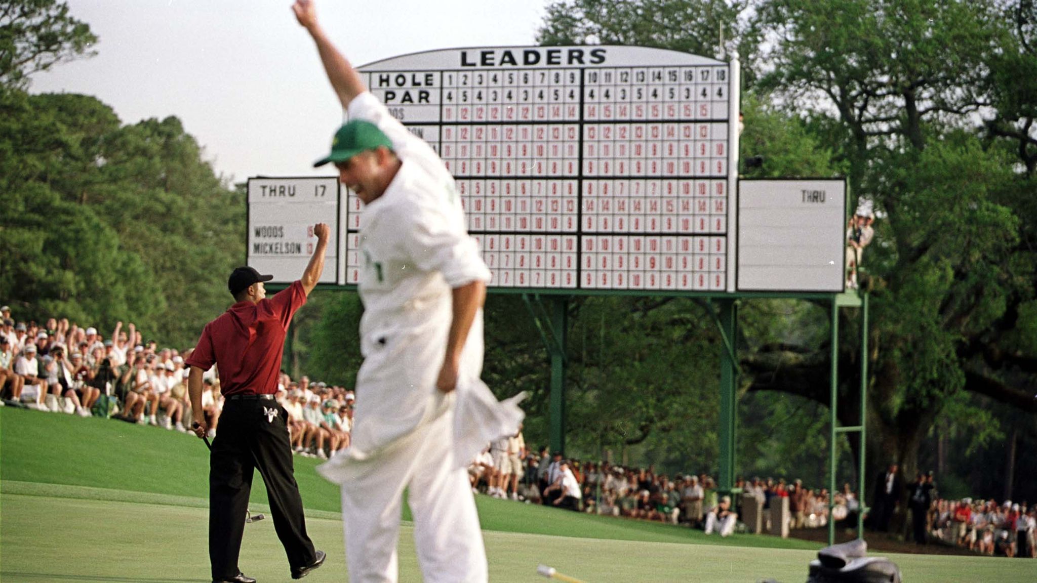 Will Patrick Reed join the three players to successfully defend the ...