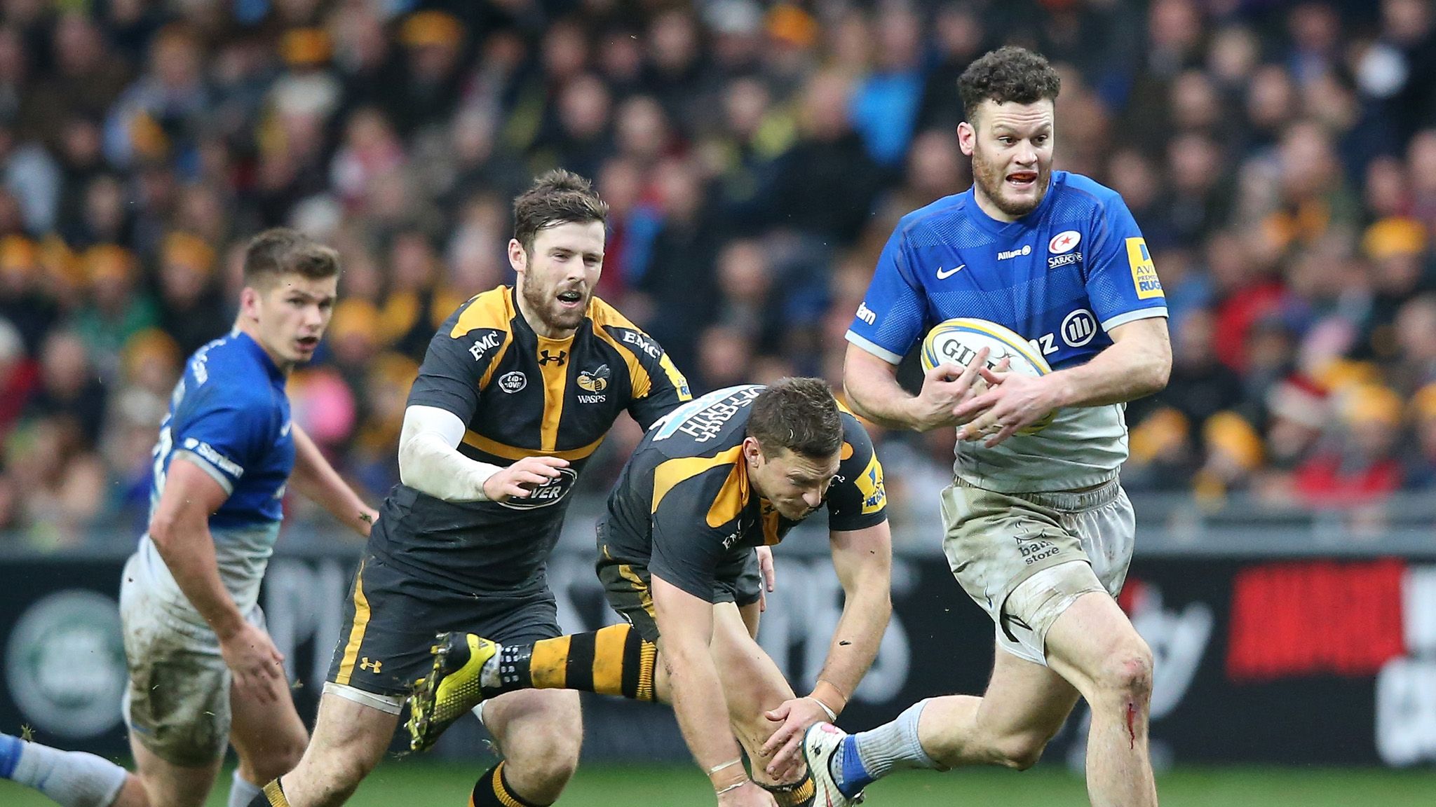 Duncan Taylor signs new contract with Saracens | Rugby Union News | Sky ...