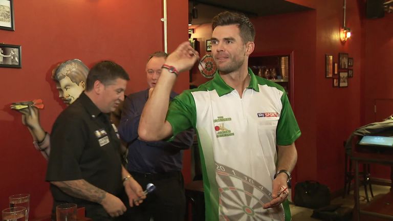 Jimmy's love for the darts | Video | Watch TV Show | Sky Sports