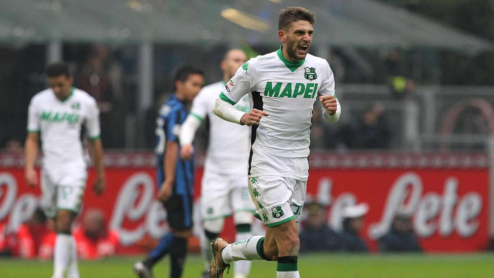 Serie A Round Up Sassuolo Stun Inter With Last Gasp Penalty Football