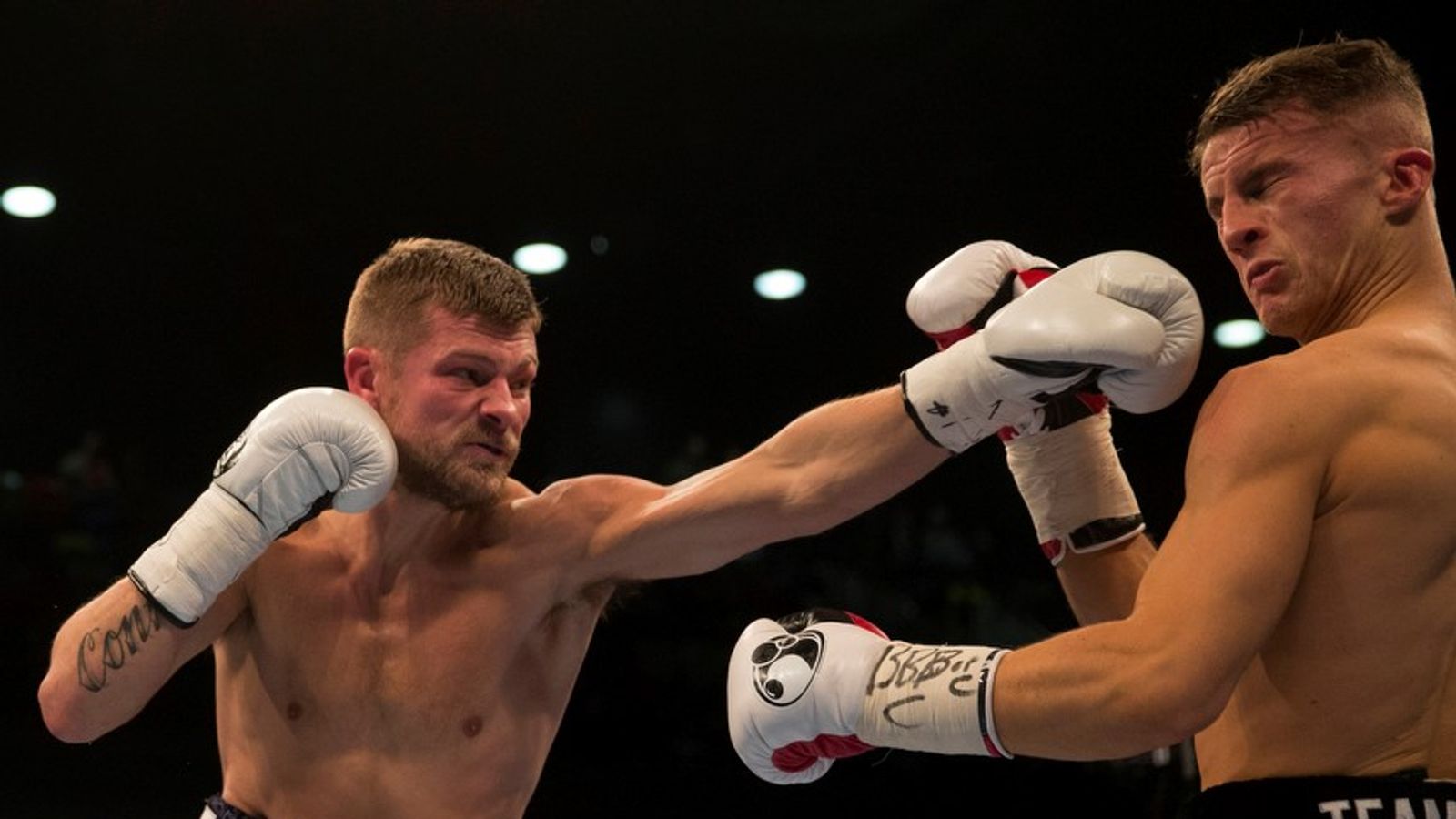 John Wayne Hibbert retains Commonwealth belt after halting Tommy Martin ...