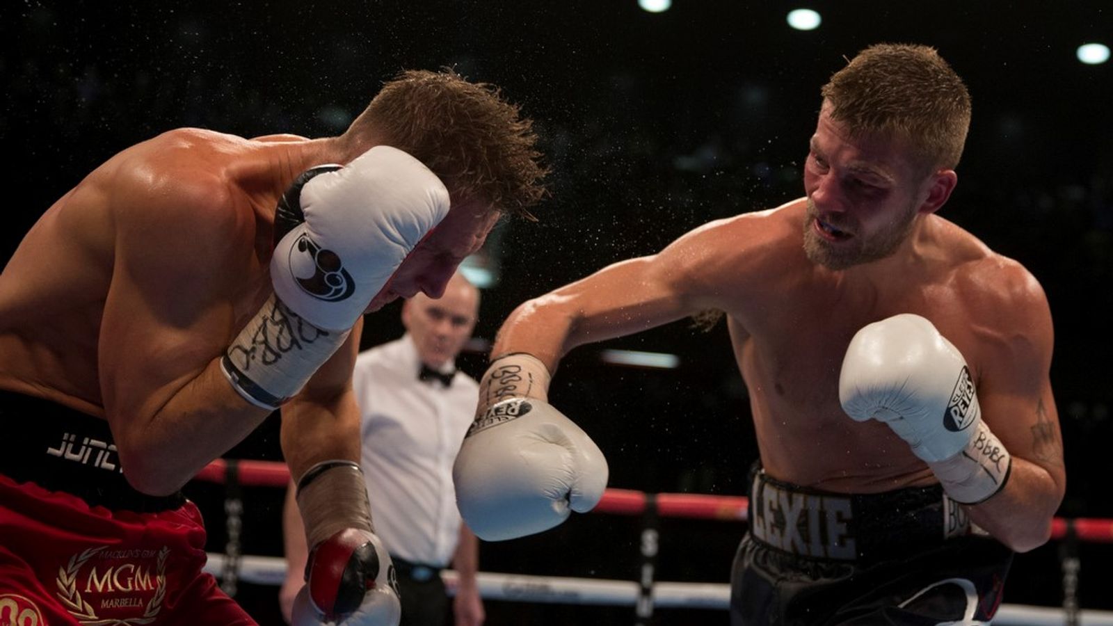 John Wayne Hibbert retains Commonwealth belt after halting Tommy Martin ...