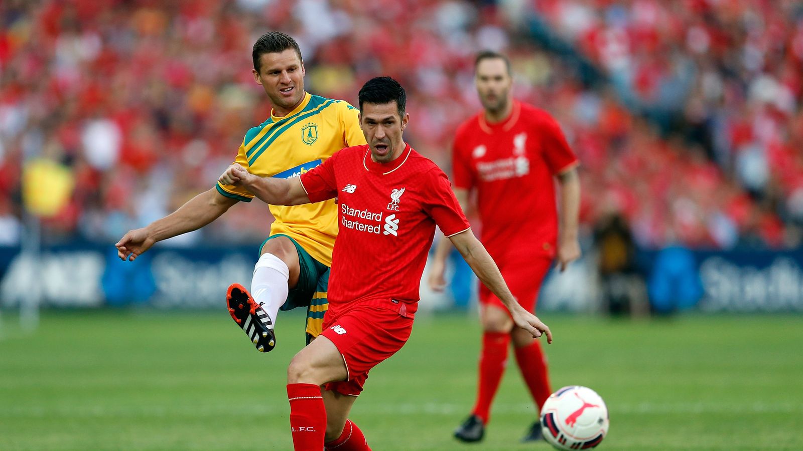 Liverpool Legends 4-0 Australia Legends: Steven Gerrard captain as Ian ...