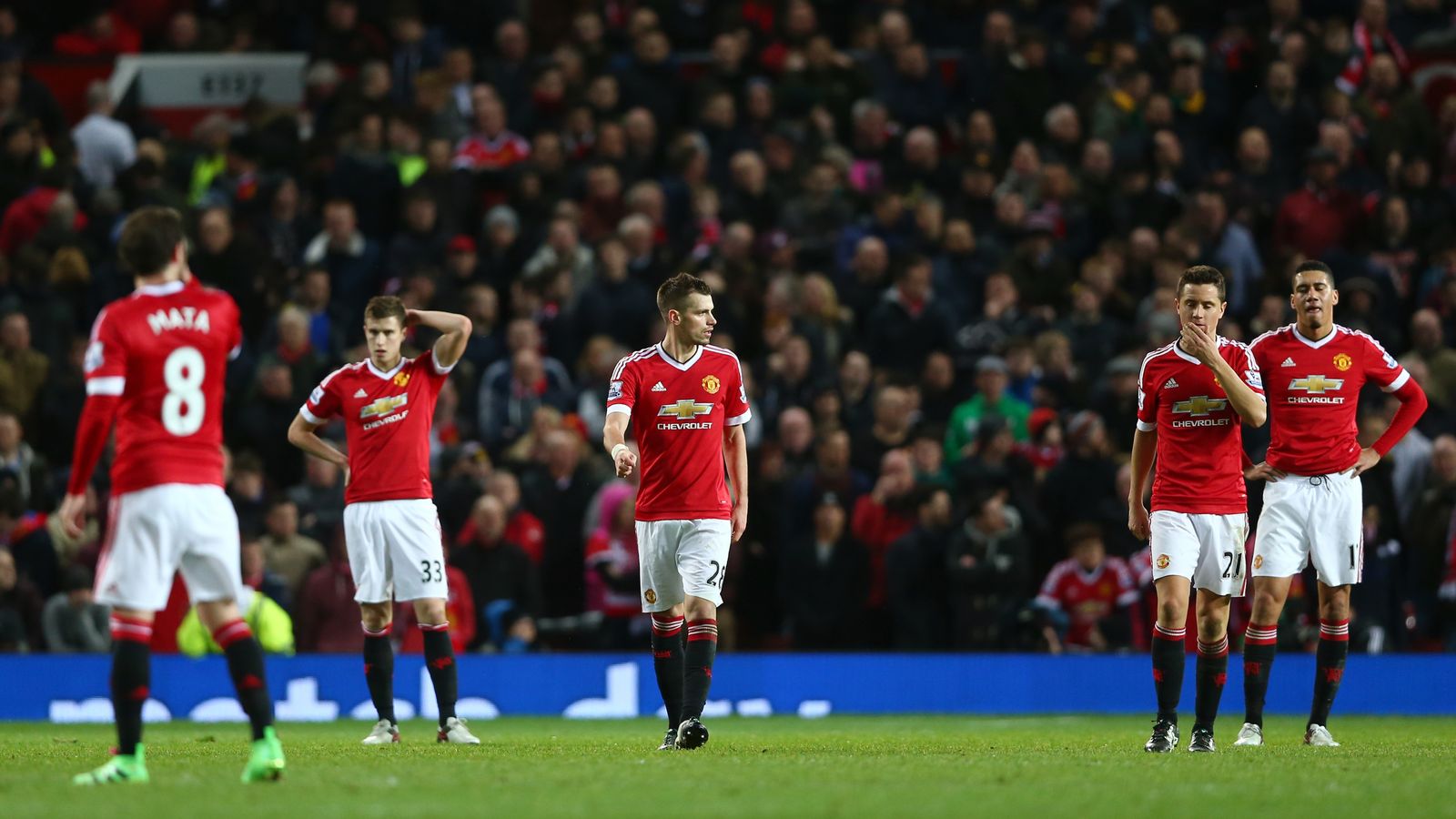 Manchester United set their lowest Premier League points total after 23 ...