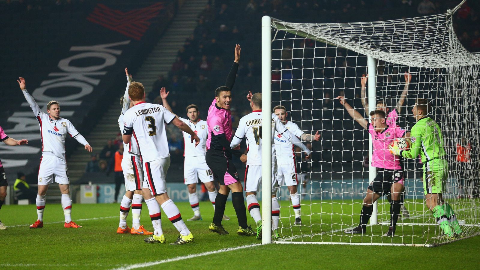 Northampton 3-1 Morecambe Northampton move top | Football News | Sky Sports