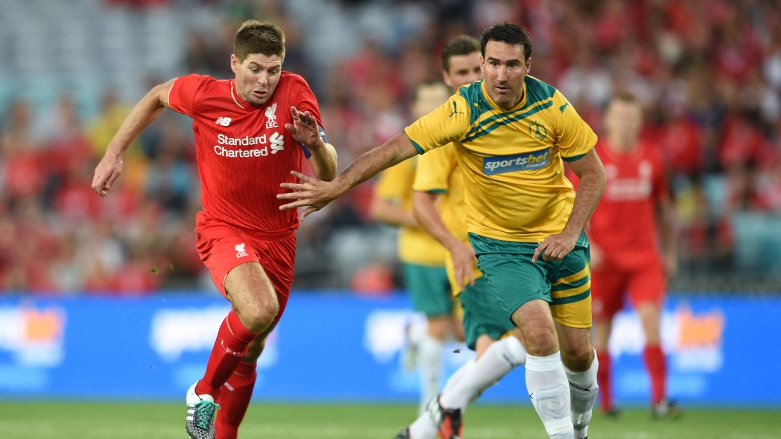 Liverpool Legends 4-0 Australia Legends: Steven Gerrard captain as Ian ...