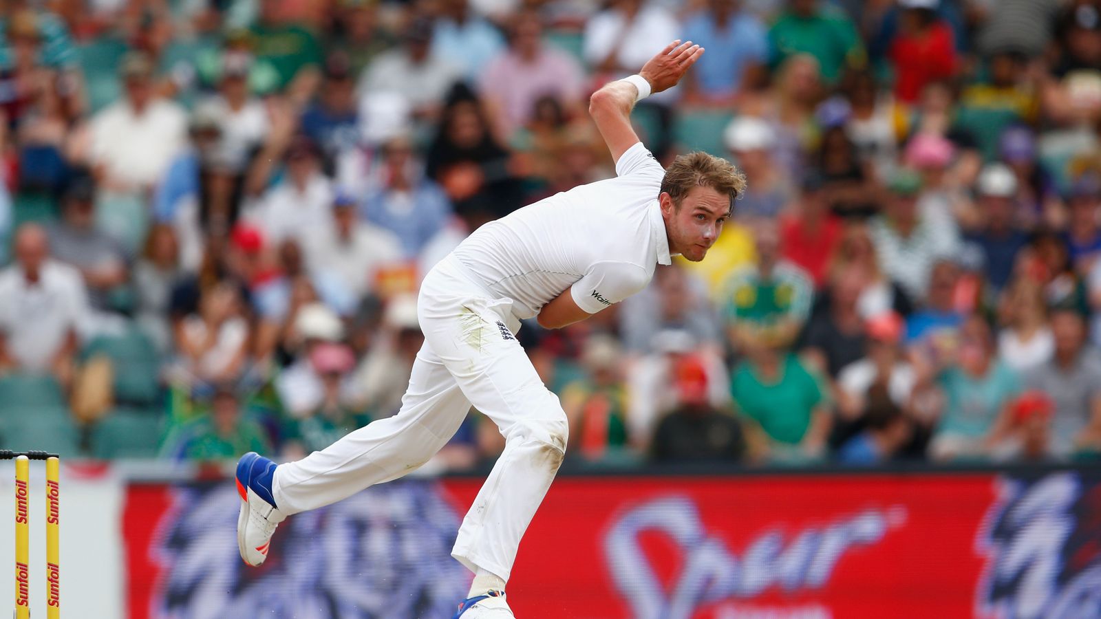 Stuart Broad top of ICC Test bowling rankings after Johannesburg ...