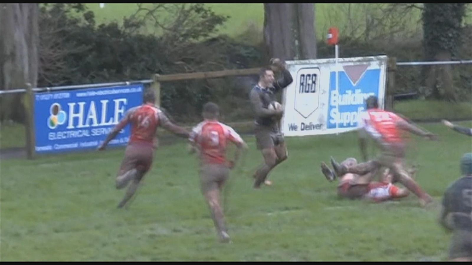 Brixham's Tom McLean an internet sensation after try-line howler ...