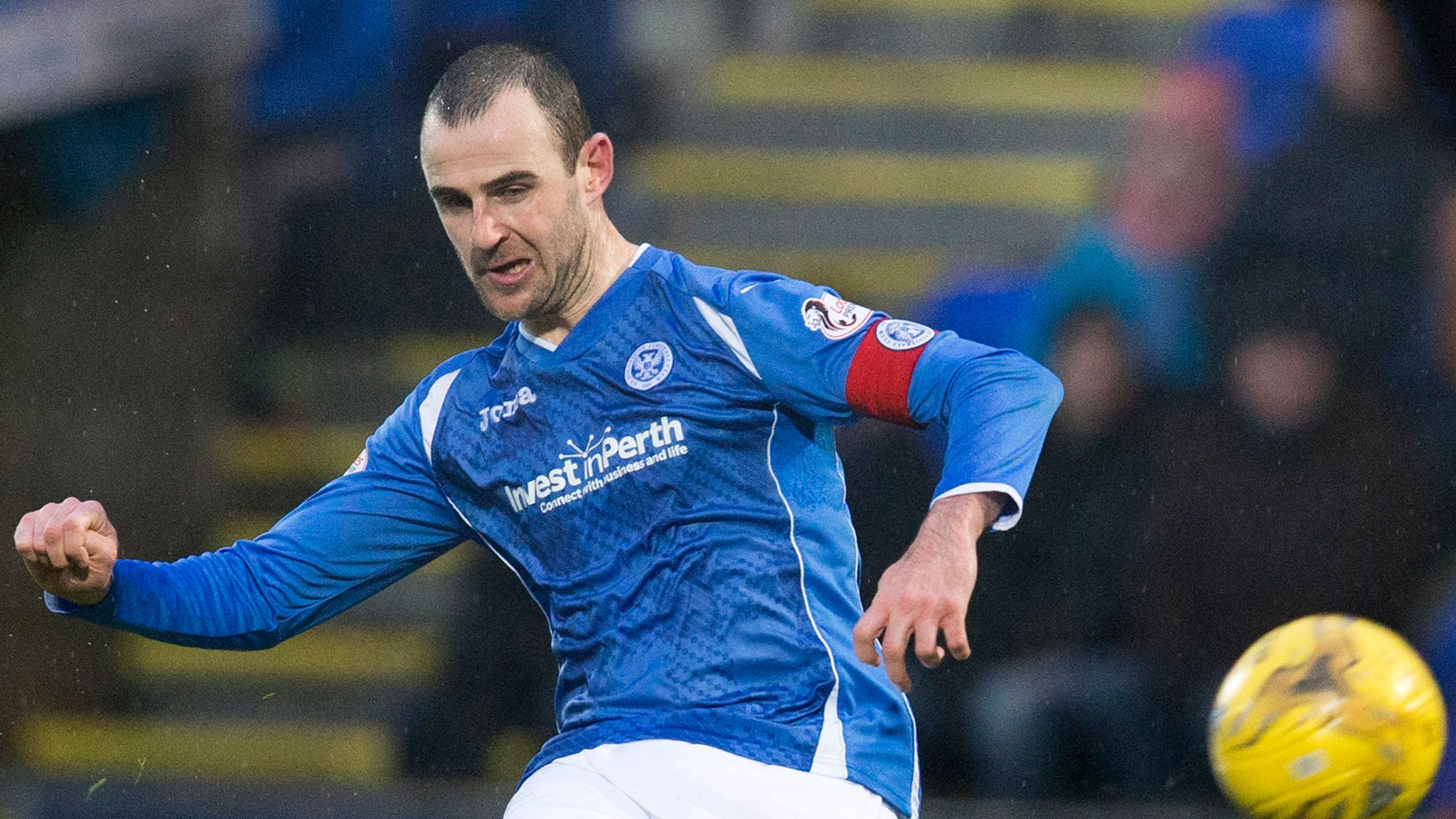 St Johnstone captain Dave Mackay is out for the rest of the season ...