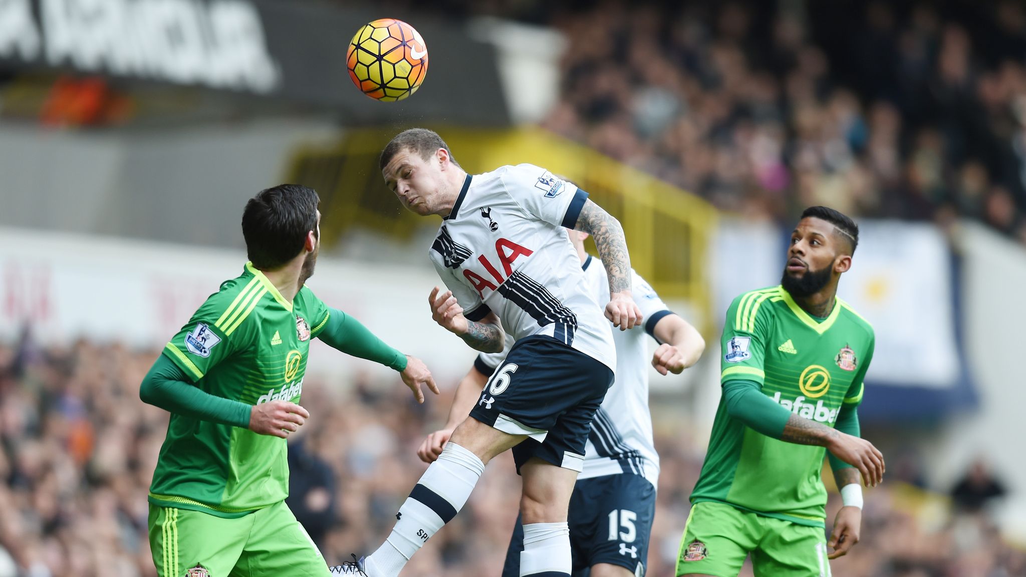 Tottenham 4-1 Sunderland: Christian Eriksen scores twice as Spurs ...