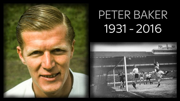 Peter Baker, part of Tottenham's 1961 double-winning side, has died ...