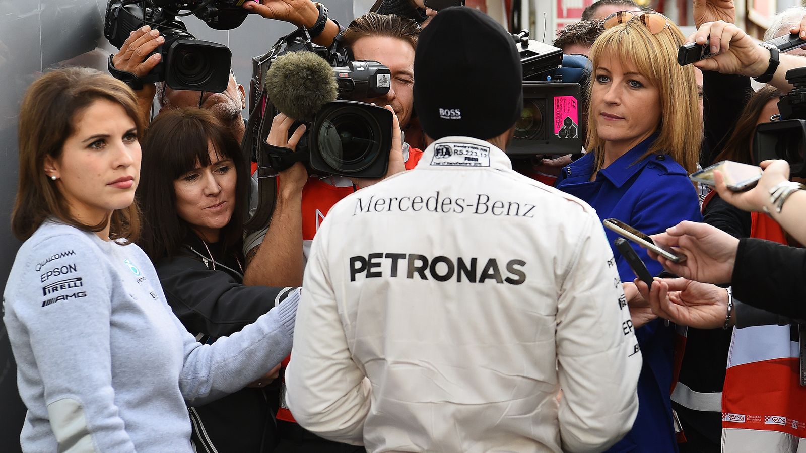 Rachel Diary: In the Spanish GP media pen with Lewis and Nico... | F1 News