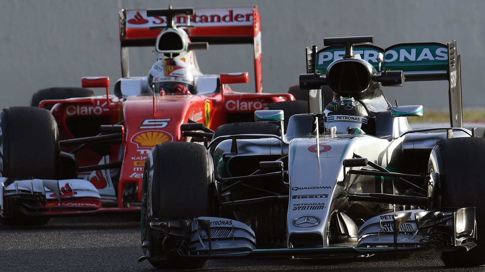 Barcelona F1 testing, Day Two: Sebastian Vettel storms timesheet | F1 ...