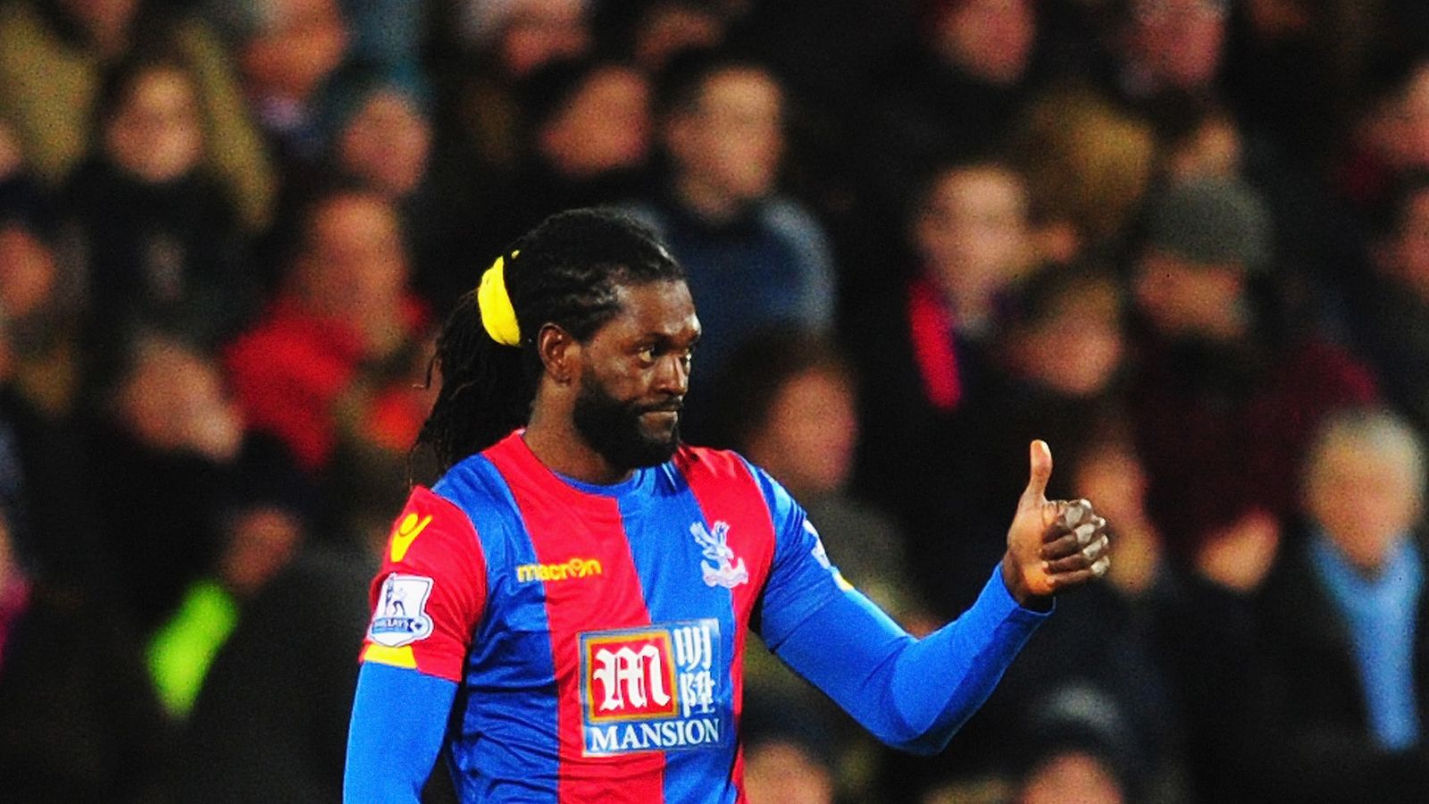 Emmanuel Adebayor already feeling settled at Crystal Palace | Football ...