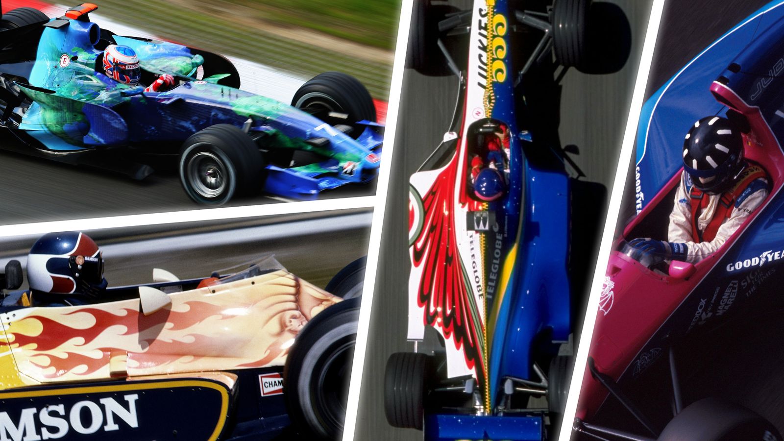 The wackiest liveries in F1 history: Love them or loathe them? | F1 News