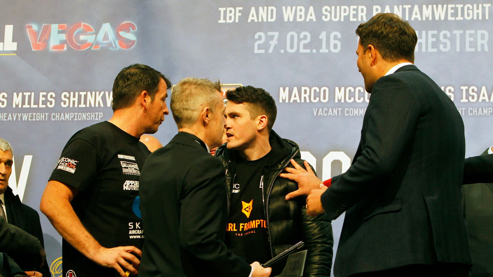 Carl Frampton vs Scott Quigg: Shane McGuigan slams Joe Gallagher after ...