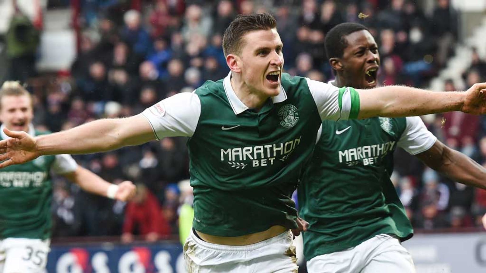 Hearts 2-2 Hibernian: Paul Hanlon pounces late to earn Cup replay ...