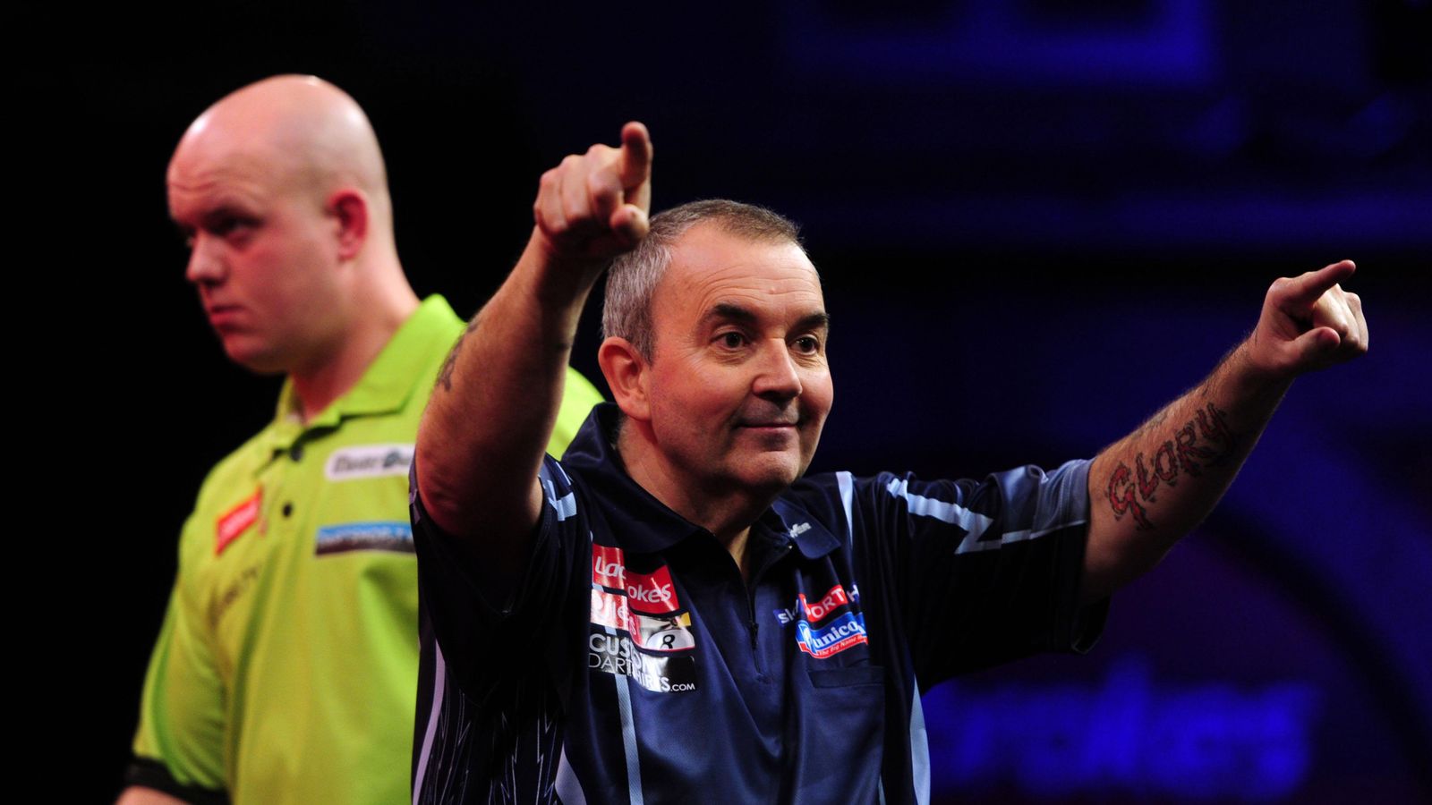 Michael van Gerwen and Phil Taylor served up a magical 2013 Premier ...