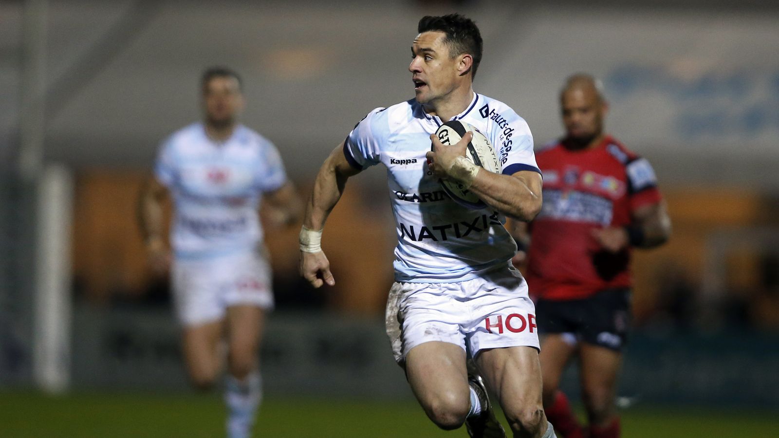 WATCH: Dan Carter scores his first try for Racing 92 | Rugby Union News ...